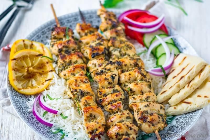 Chicken Souvlaki Recipe ChefDeHome