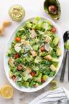 Avocado Caesar Salad with Avocado Caesar Dressing Recipe | ChefDeHome.com