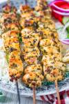 Chicken Souvlaki Recipe | ChefDeHome.com