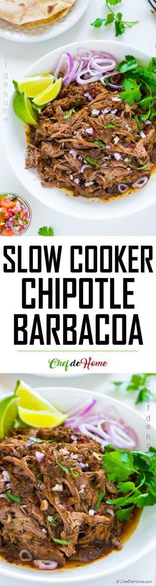 Chipotle Barbacoa Recipe | ChefDeHome.com