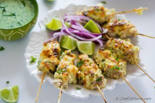 Malai Chicken Tikka Recipe | ChefDeHome.com