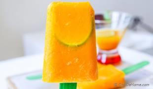 Mango On The Rocks Cocktail Ice Pops Recipe | ChefDeHome.com