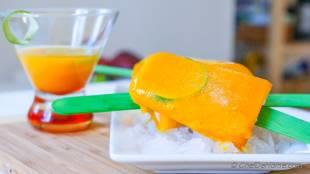 Mango On The Rocks Cocktail Ice Pops Recipe | ChefDeHome.com