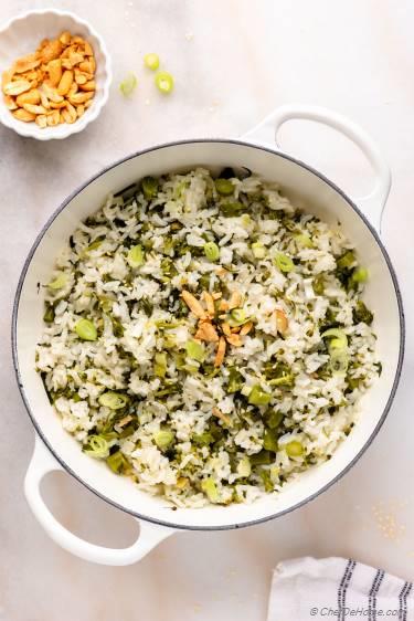Broccoli Rice Recipe | ChefDeHome.com