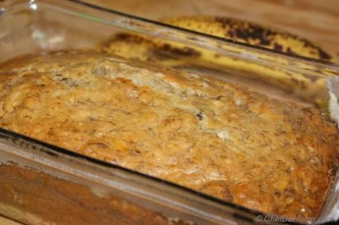 Banana Raisin Bread Recipe | ChefDeHome.com