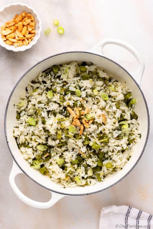 Broccoli Rice Recipe | ChefDeHome.com