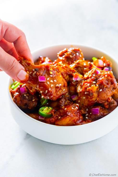 Instant Pot Chicken Wings Recipe | ChefDeHome.com