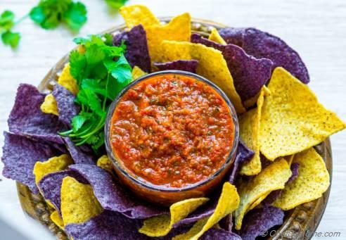 Chipotle Salsa (Hot Salsa) Recipe | ChefDeHome.com