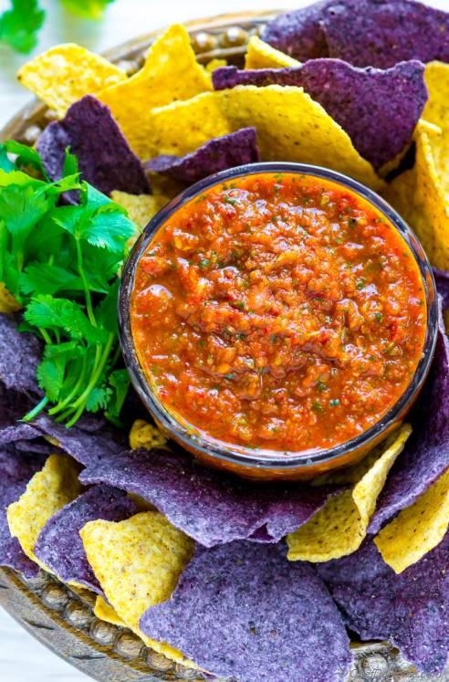 Chipotle Salsa (Hot Salsa) Recipe | ChefDeHome.com