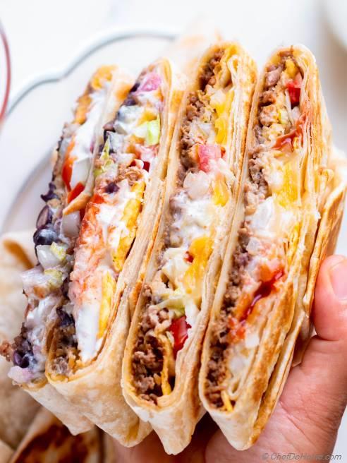Crunchwrap Recipe | ChefDeHome.com