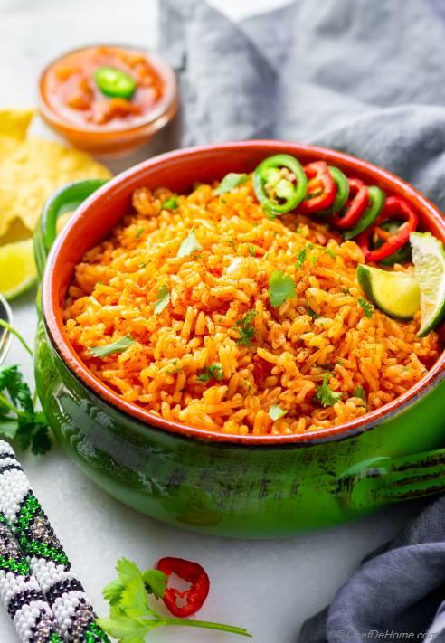 Instant Pot Mexican Rice Recipe | ChefDeHome.com
