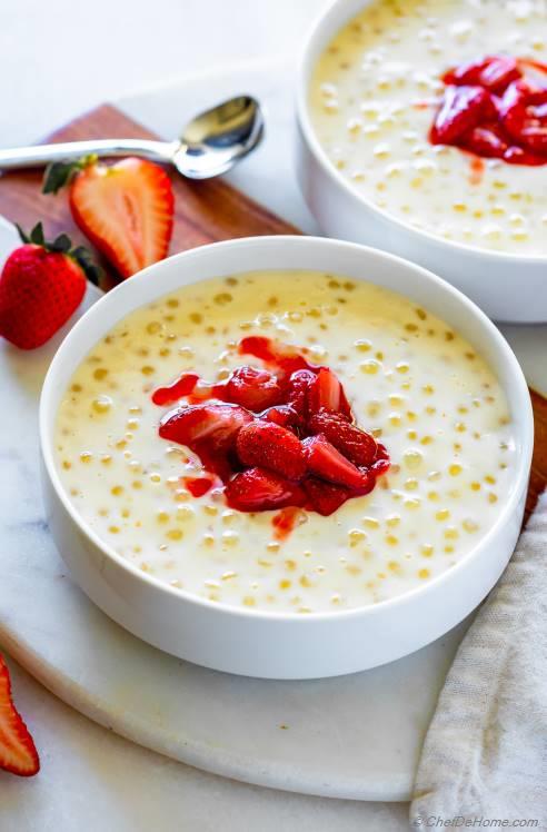 Tapioca Pudding Recipe | ChefDeHome.com
