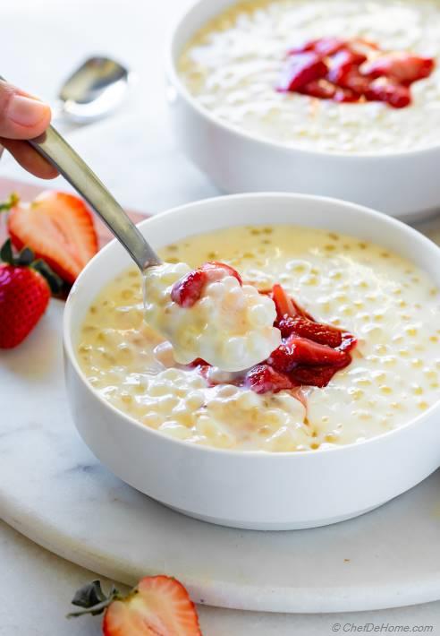 Tapioca Pudding Recipe | ChefDeHome.com