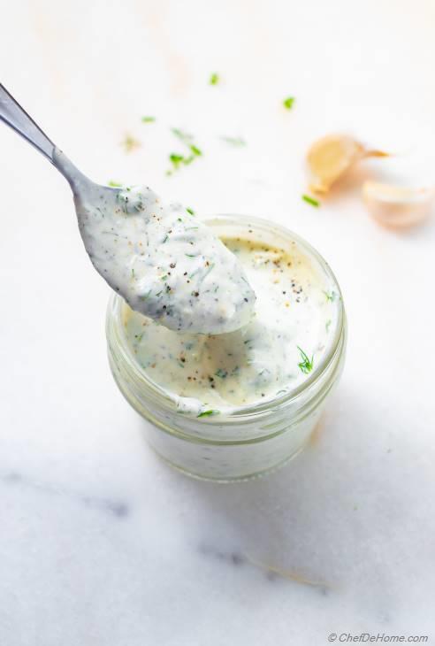 Ranch Sauce Recipe | ChefDeHome.com