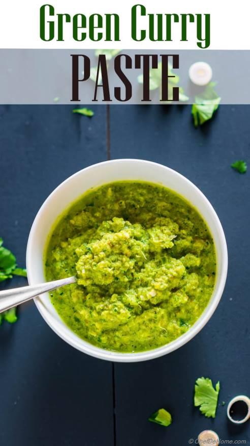 Homemade Thai Green Curry Paste Recipe | ChefDeHome.com