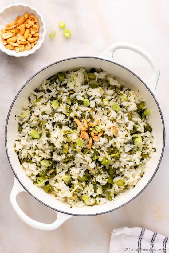 Broccoli Rice Recipe | ChefDeHome.com