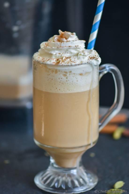 Chai Tea Frappuccino Recipe | ChefDeHome.com