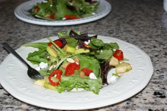 Spring Greens Salad Recipe | ChefDeHome.com