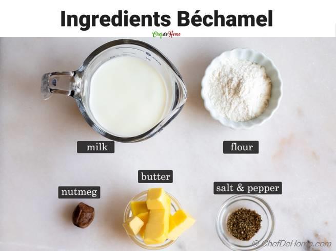 Bechamel Sauce Recipe | ChefDeHome.com
