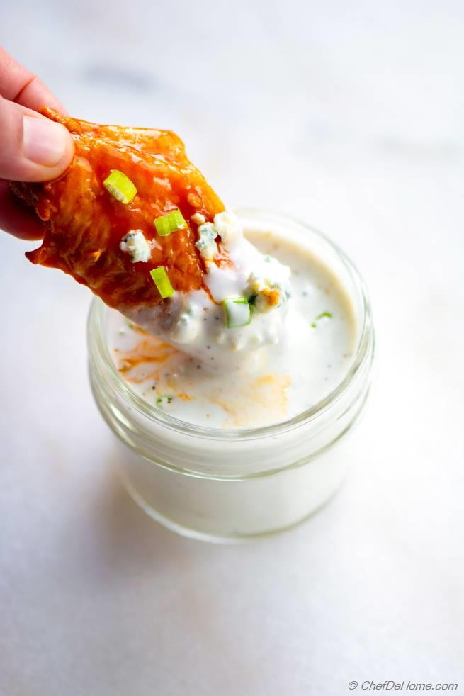 Blue Cheese (Bleu Cheese) Dressing Recipe | ChefDeHome.com