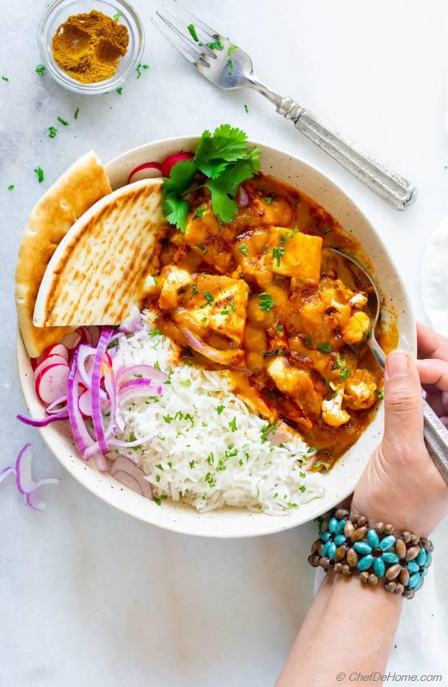 Butternut Squash Curry with Tofu Recipe | ChefDeHome.com