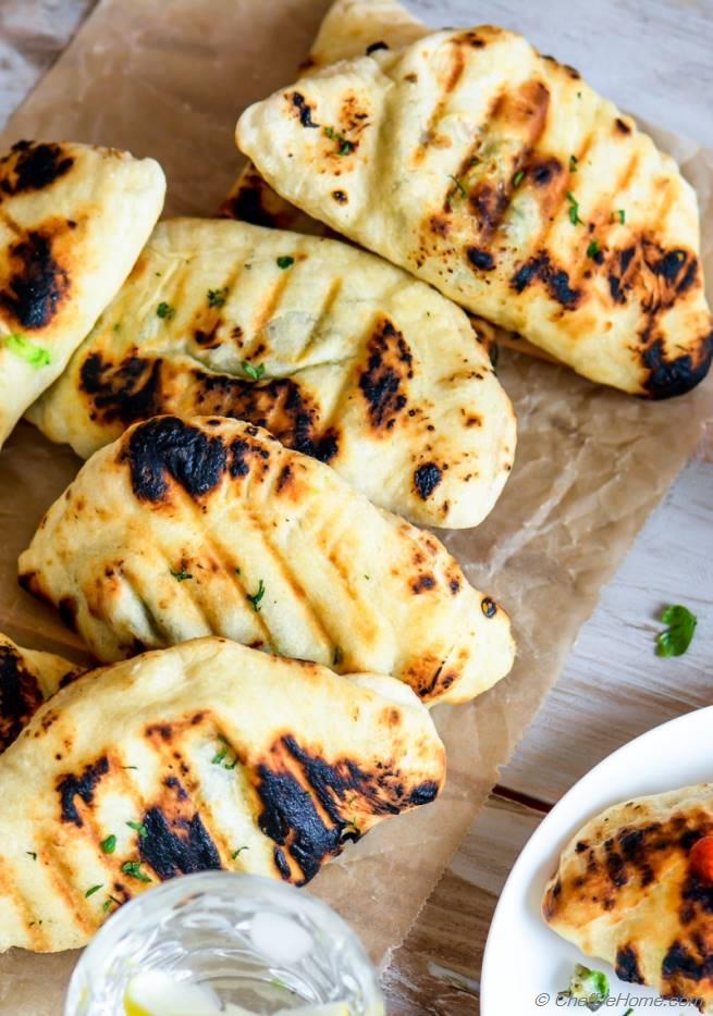 Grilled Hot Cheesy Chicken Calzone Recipe | ChefDeHome.com