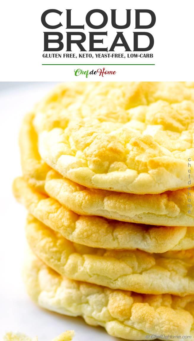 Cloud Bread - Cloud Bread Recipe | ChefDeHome.com