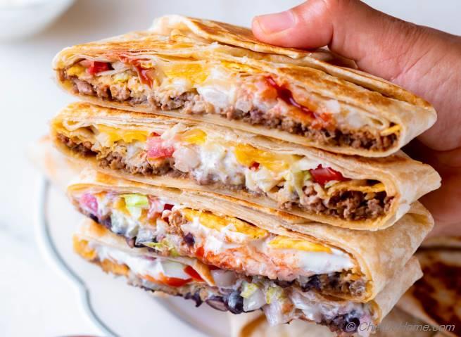 Crunchwrap Recipe | ChefDeHome.com
