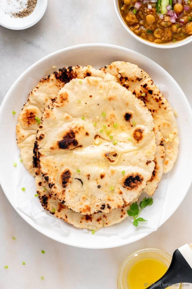 Naan (Gluten Free) Recipe | ChefDeHome.com