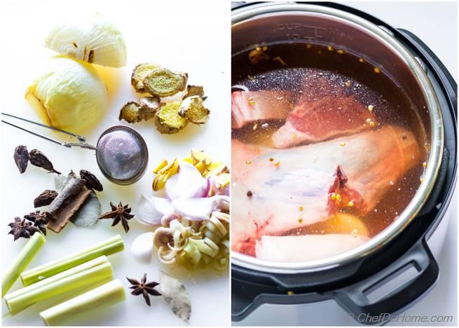 Pho in Instant Pot Recipe | ChefDeHome.com