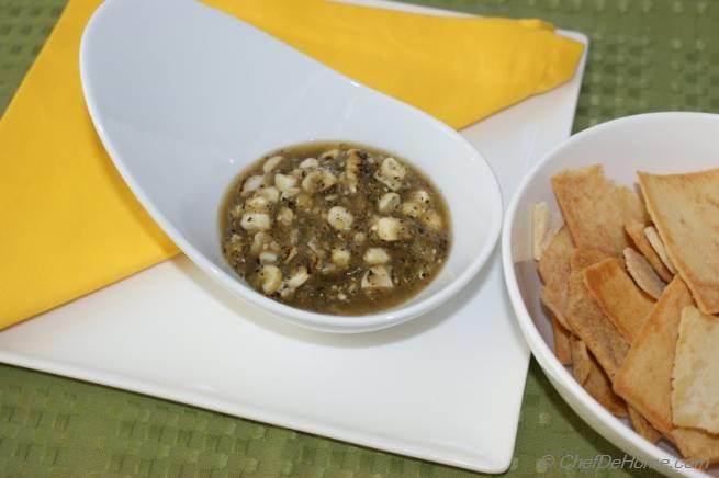 Roasted Corn and Tomatillo Salsa Recipe | ChefDeHome.com