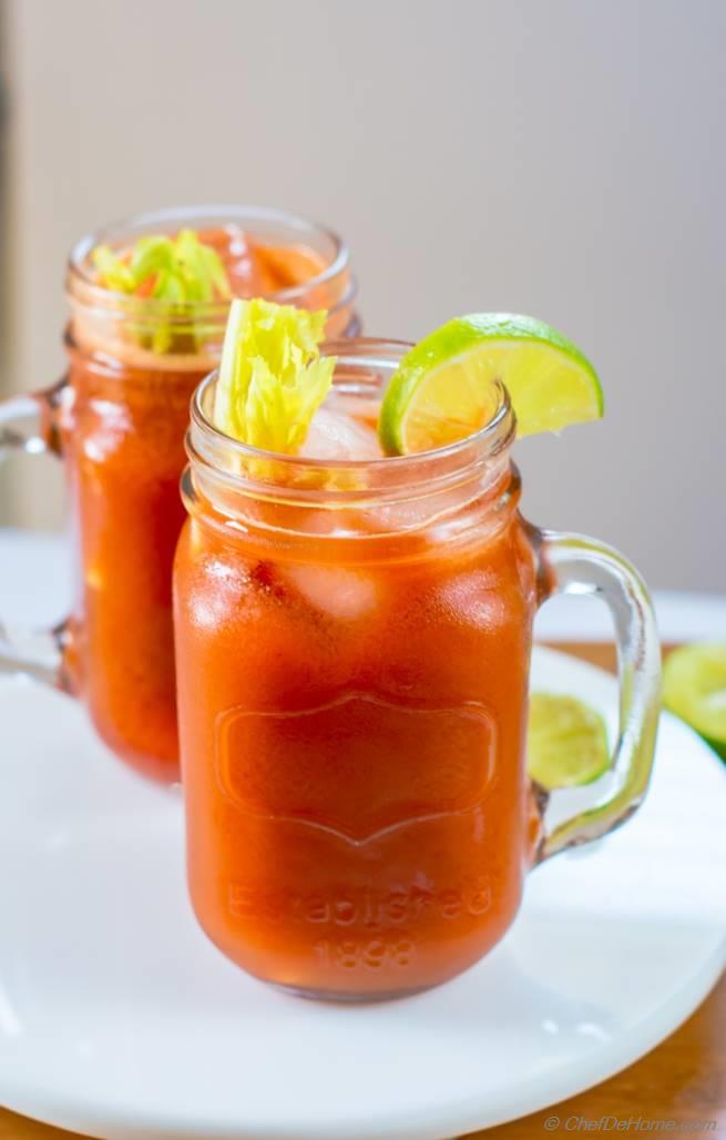 V8 Juice Plus - Homemade and Healthy Recipe | ChefDeHome.com