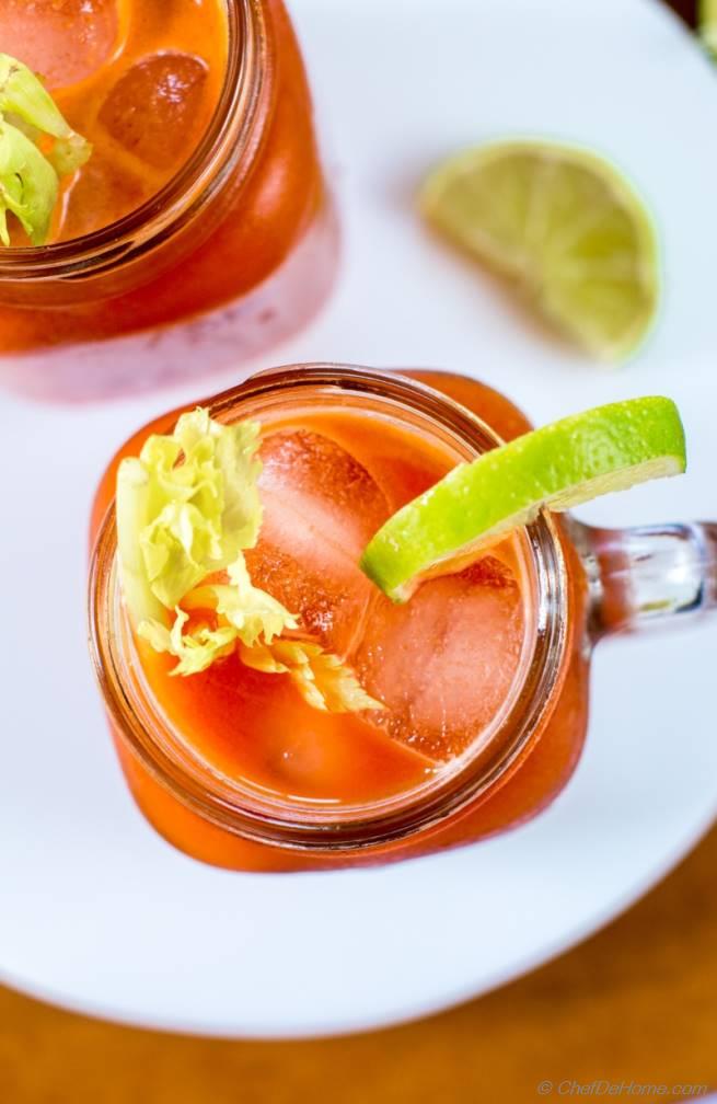 V8 Juice Plus - Homemade and Healthy Recipe | ChefDeHome.com