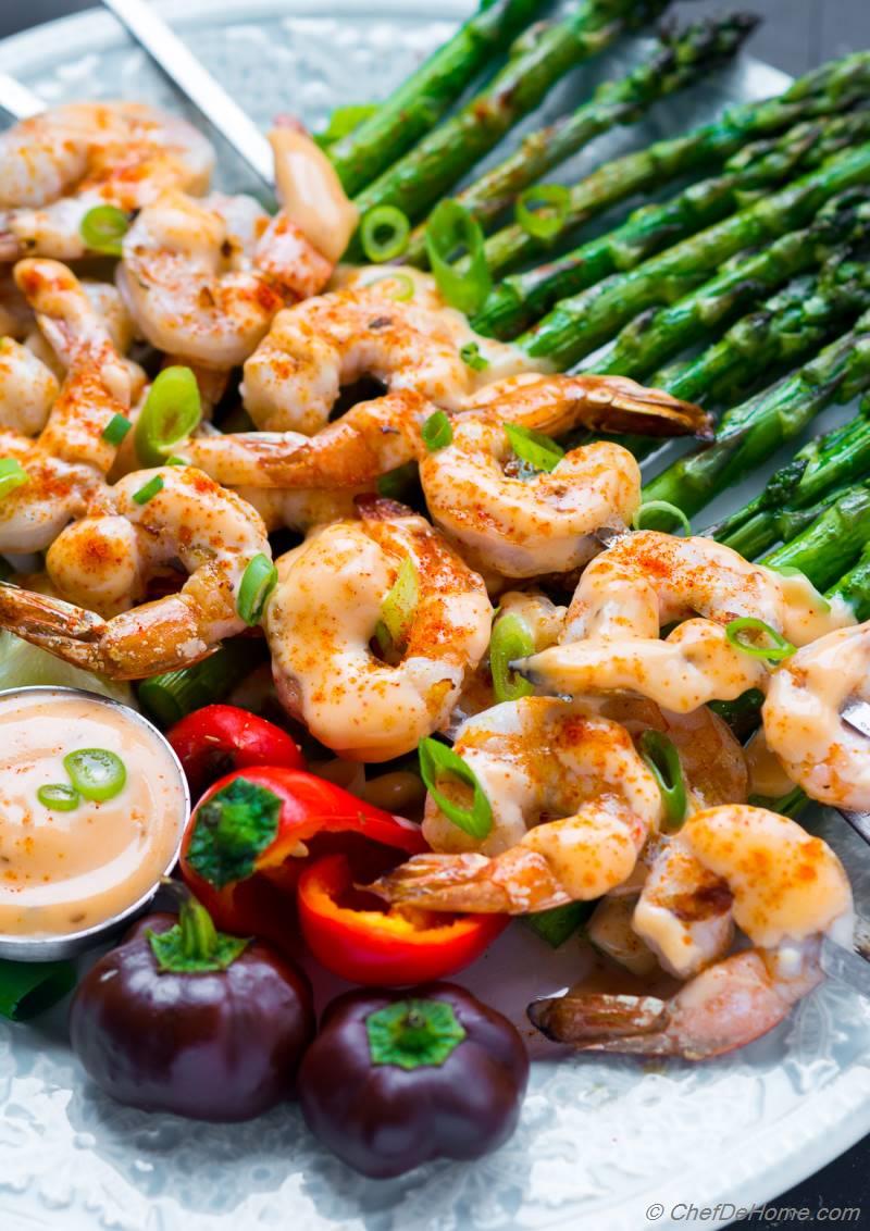 Bang Bang Shrimp Skewers Recipe | ChefDeHome.com