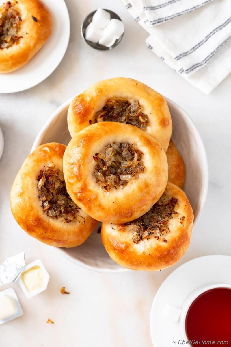 Bialy Recipe | ChefDeHome.com