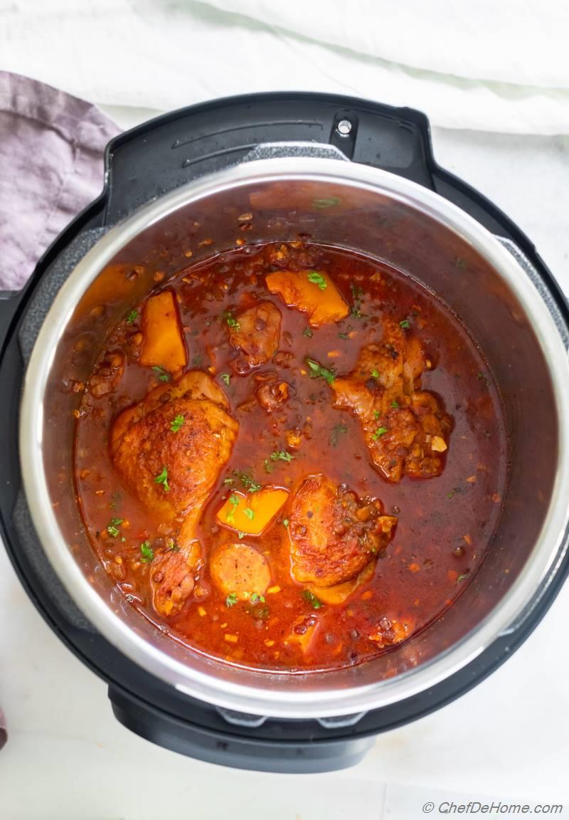 Chicken Stew (Instant Pot) - Chicken Stew Recipe | ChefDeHome.com