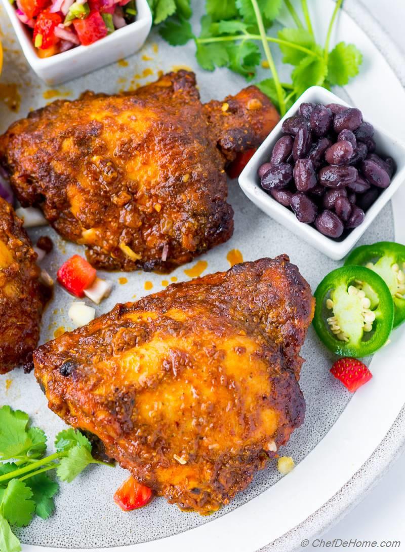 Pollo Asado (Oven Roasted, Grilled) Recipe | ChefDeHome.com