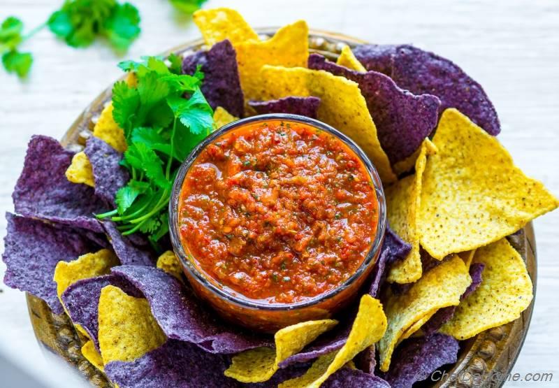 Chipotle Salsa (Hot Salsa) Recipe | ChefDeHome.com