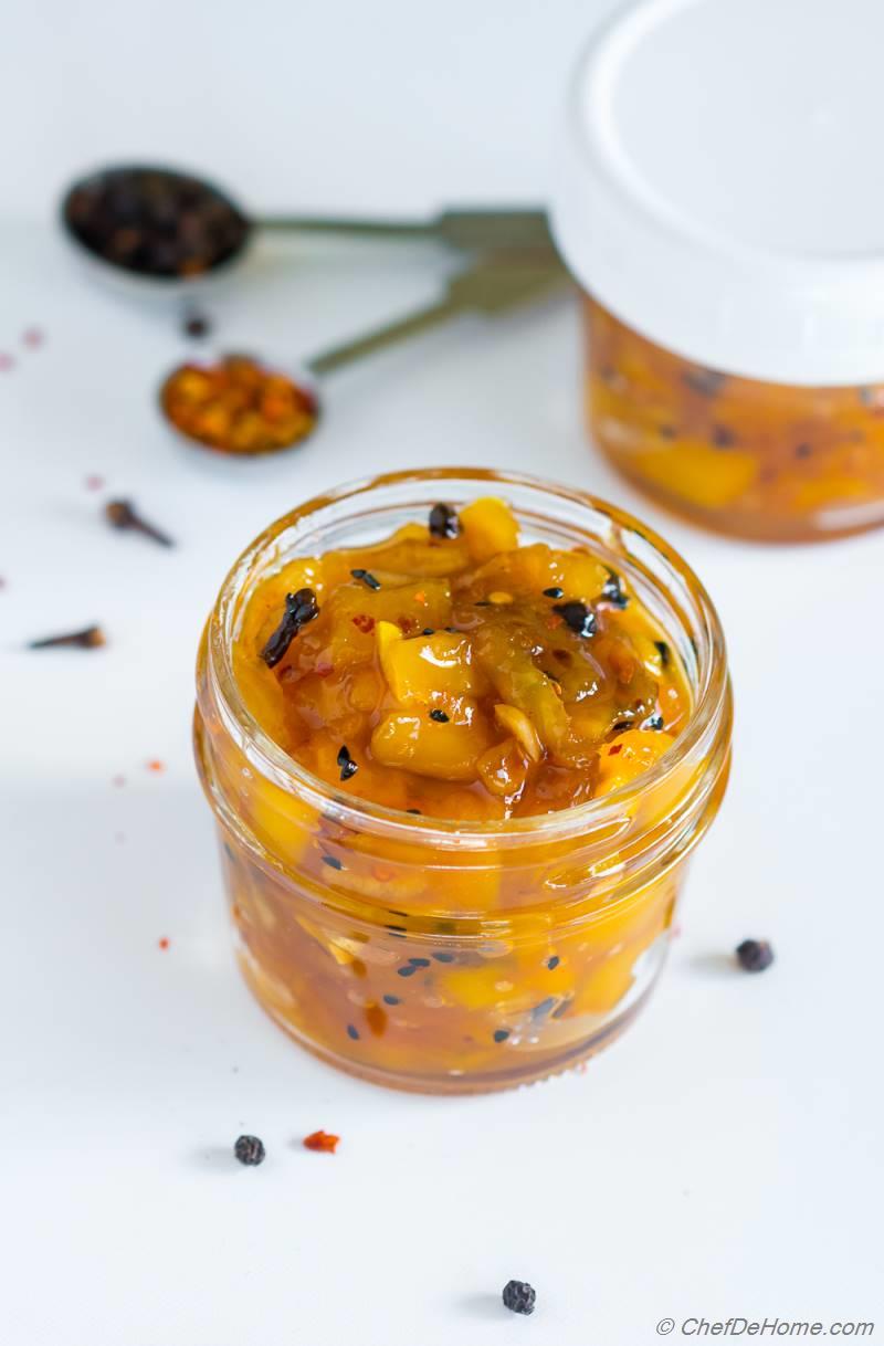 Mango Chutney Recipe | ChefDeHome.com