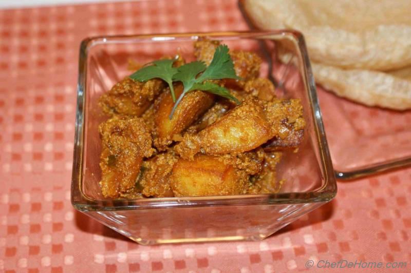 Masala Aloo Recipe | ChefDeHome.com