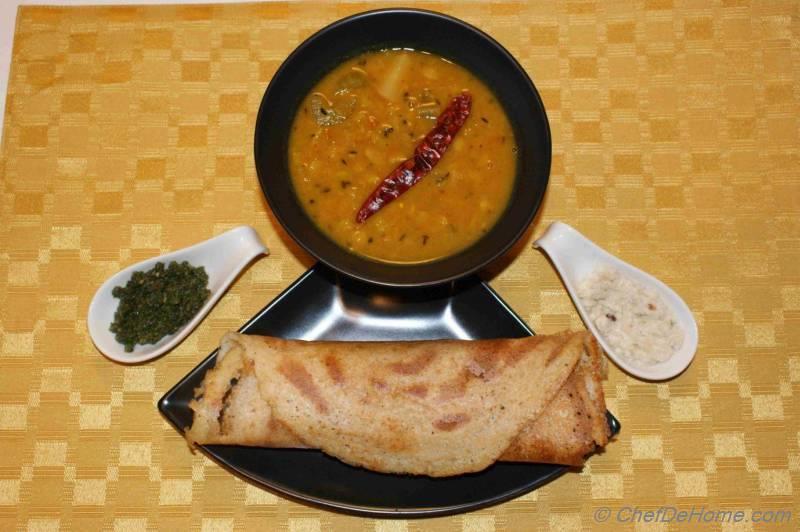 Dosa Recipe | ChefDeHome.com