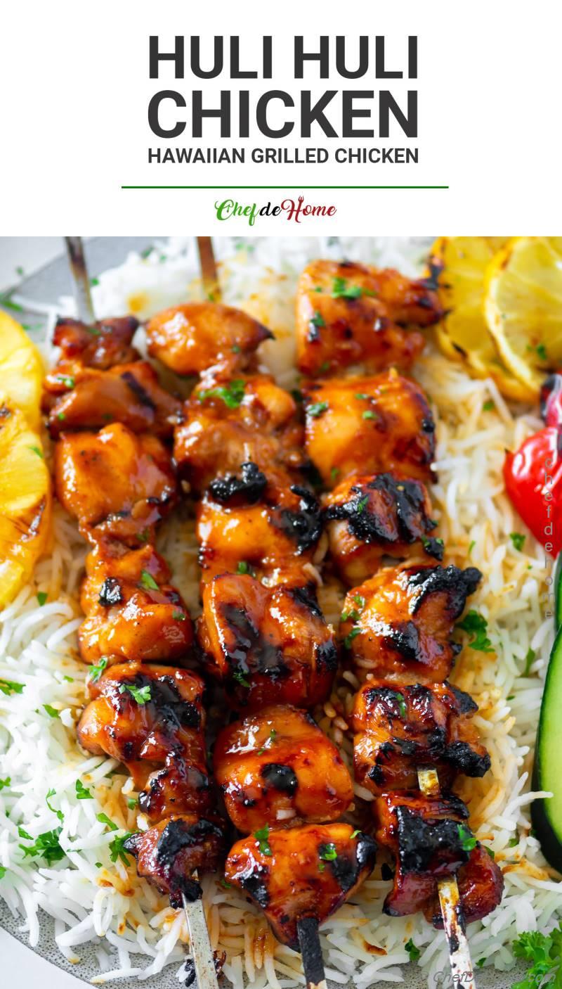 Huli Huli Chicken with Amazing Huli Huli Sauce Recipe | ChefDeHome.com
