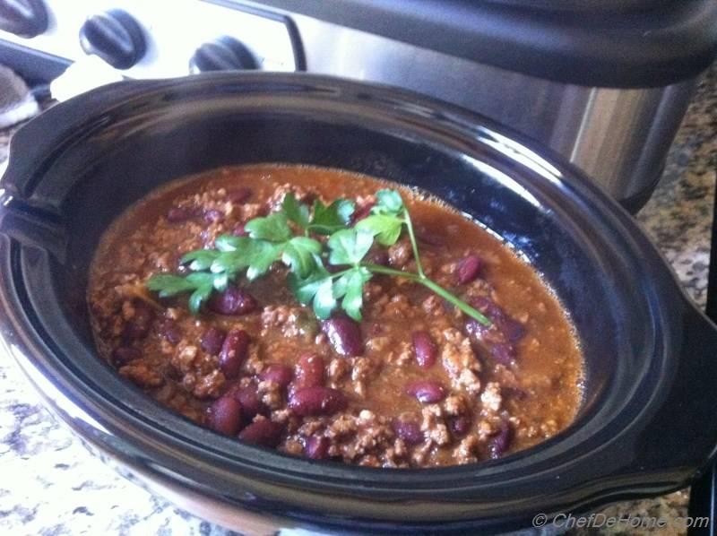 Lamb Chili Recipe | ChefDeHome.com