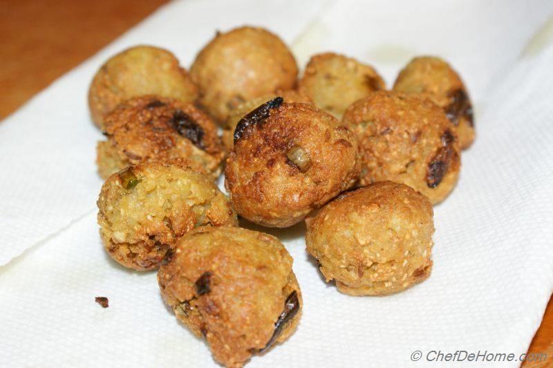 Lotus Root Fritters Recipe | ChefDeHome.com