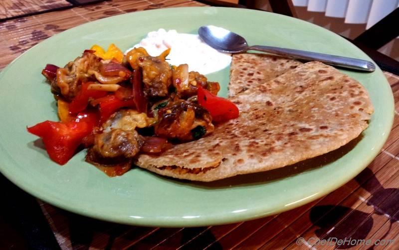 Indo-Chinese Mushroom Chili Recipe | ChefDeHome.com