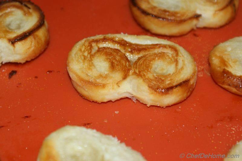 French Palmiers (Elephant Ears) Cookies Recipe | ChefDeHome.com