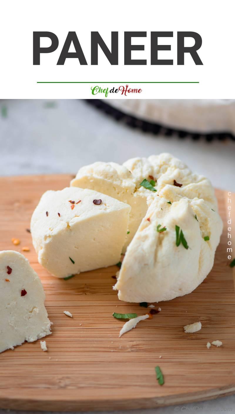 Homemade Paneer - How to make Paneer | ChefDeHome.com