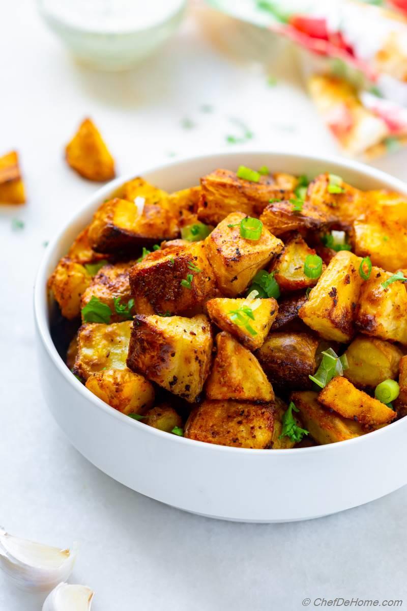 Crispy Baked Ranch Potato Recipe | ChefDeHome.com