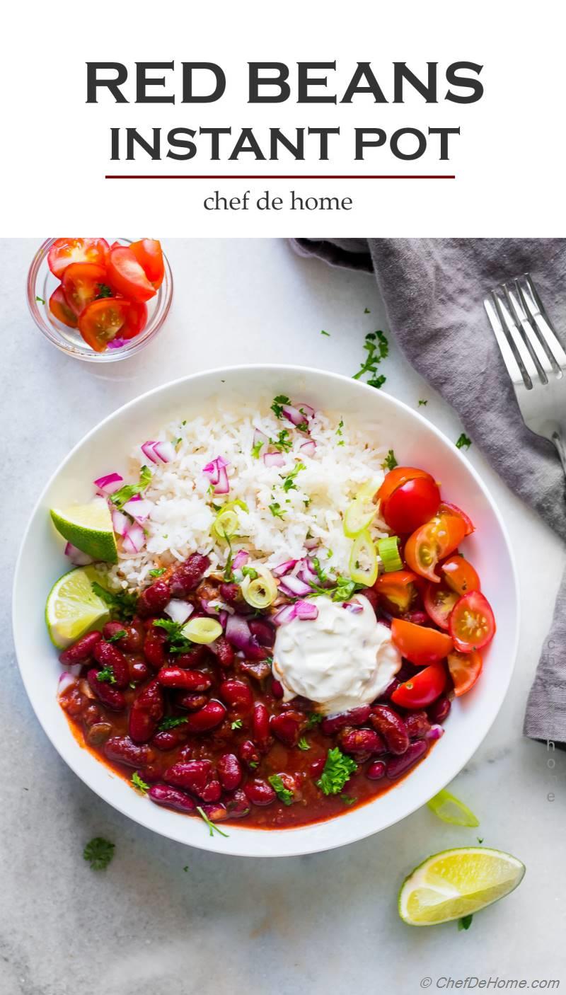 Red Beans (Instant Pot) Recipe | ChefDeHome.com