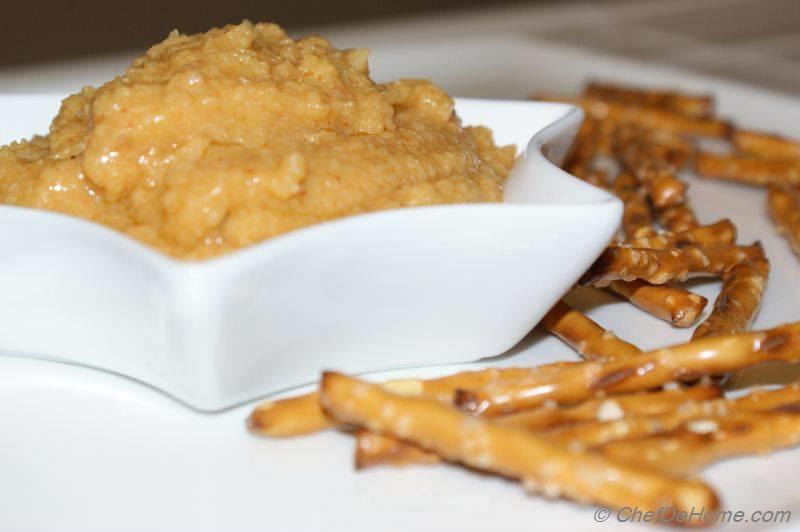 Roasted Garlic and Pink Lentil Dip Recipe | ChefDeHome.com